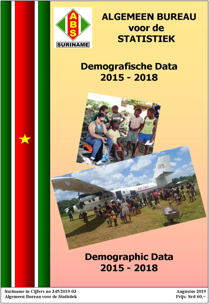 Demografische Data 2015 - 2018 - Algemeen Bureau voor de Statistiek in ...